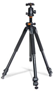 vanguard alta pro 263ab 100 aluminum tripod with sbh-100 ball head for sony, nikon, canon dslr cameras, black