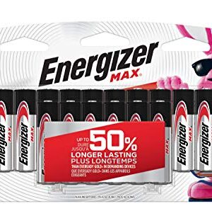 Energizer AA Batteries, Max Alkaline Batteries, 16 Count