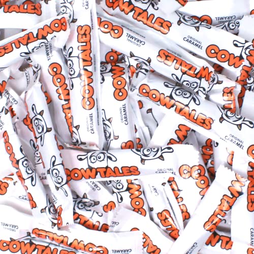 Goetze's Candy Vanilla Cow Tales Minis - 2 Pound Bag (32 Ounces) - Fresh from the Factory