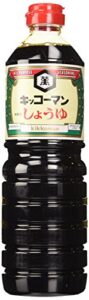 kikkoman japan made soy sauce, 33.8 ounce