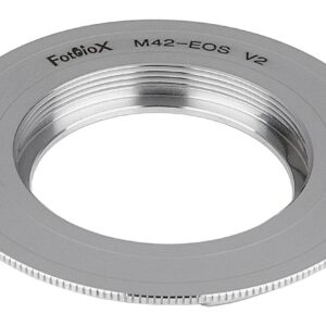 Fotodiox PRO Lens Adapter Compatible with M42 Type 2 Lenses on Canon EF and EF-S EOS Cameras