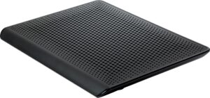 targus portable chill mat hd3 gaming with 3 ultra-quiet fans and integrated airflow ventilation prevents overheating, led usb port, cooling pad for up to 18-inch laptop, black (awe57us)