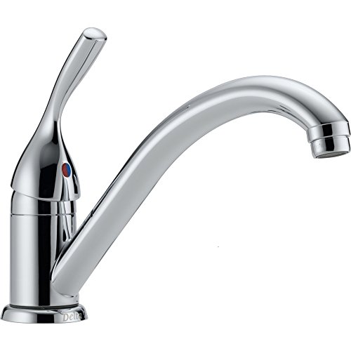 Delta Faucet Classic Single-Handle Kitchen Sink Faucet, Chrome 101-DST