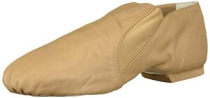 bloch womens elasta bootie dance shoes, tan, 8 us