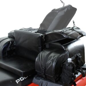 ATV TEK Arch Series Oversized Rear Rack Utility Pack, Padded ATV Cargo Bag - Black