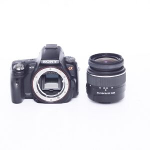 Sony Alpha SLT-A33 Digital Camera with Translucent Mirror Technology and 3D Sweep Panorama (Camera Body only) (Black)