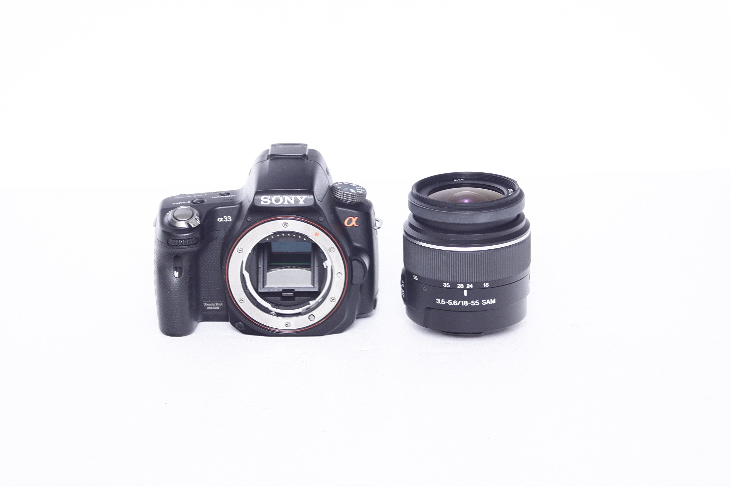 Sony Alpha SLT-A33 Digital Camera with Translucent Mirror Technology and 3D Sweep Panorama (Camera Body only) (Black)