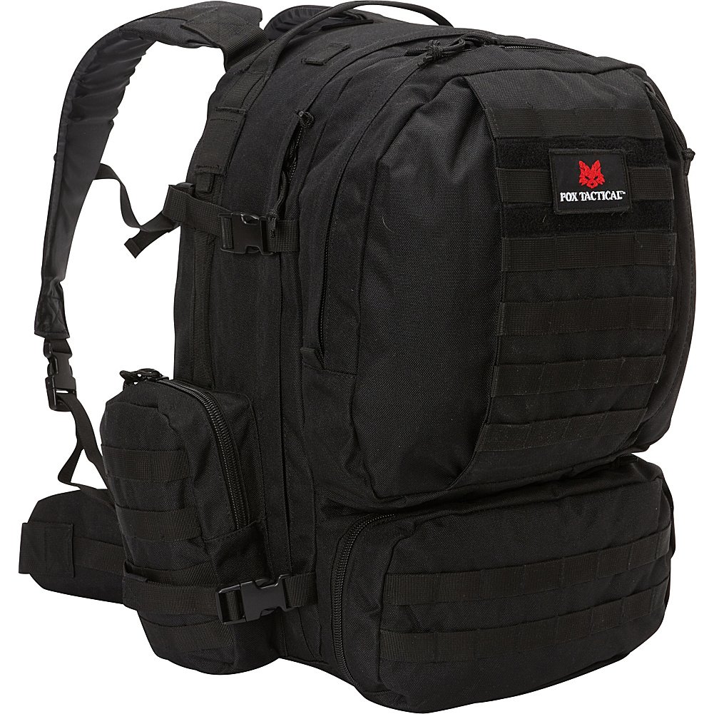 Fox Outdoor Products Advanced 3-Day Combat Pack, Black, 22" x 16" x 12"