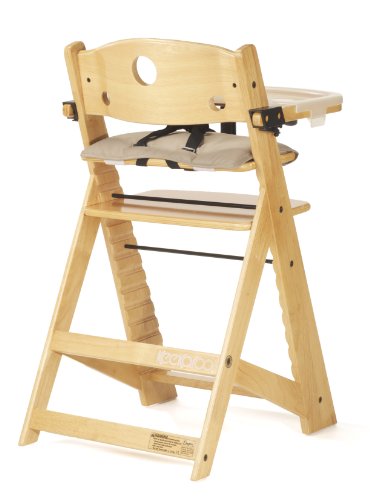 Keekaroo Height Right High Chair with Tray, Natural