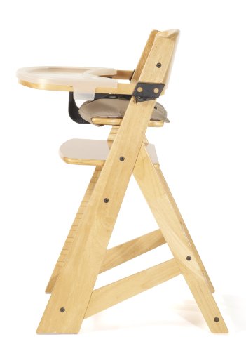 Keekaroo Height Right High Chair with Tray, Natural