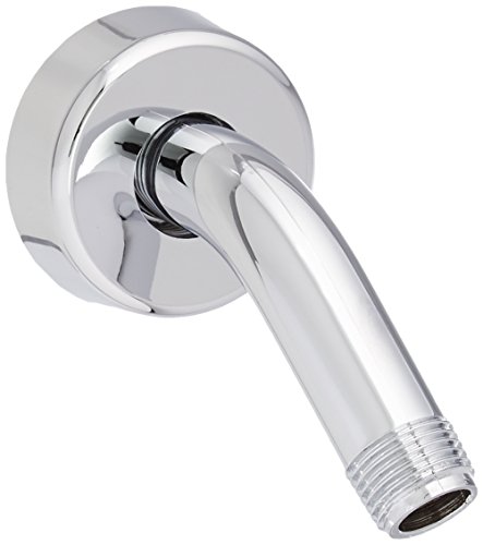 UNITED STATES HDW P040C P-040C Plastic Shower Arm, Pack of 1, Silver