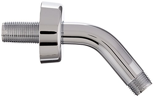 UNITED STATES HDW P040C P-040C Plastic Shower Arm, Pack of 1, Silver