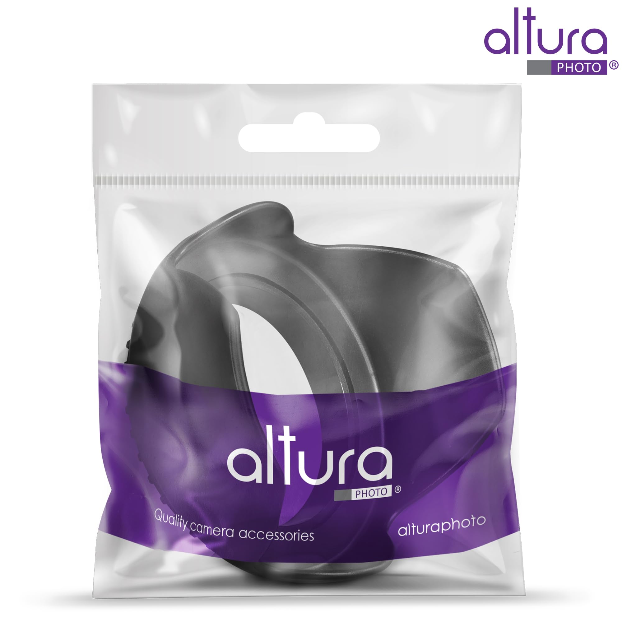 Altura Photo 67MM Tulip Flower Lens Hood for Canon, Nikon, Sony Cameras with EF-S 18-135mm f3.5-5.6, RF 24-105mm f4-7.1, Sony FE 85mm f1.8, Sigma 16mm f1.4 DC DN Lens and More