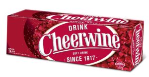 cheerwine cherry fridge pack soft drink, 12 ounce (12 cans)