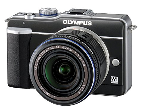 Olympus PEN E-PL1 12.3MP Live MOS Micro Four Thirds Interchangeable Lens Digital Camera with 14-42mm f/3.5-5.6 Zuiko Digital Zoom Lens & Olympus M.Zuiko Digital ED 40-150mm f/4.0-5.6 Lens (Black)