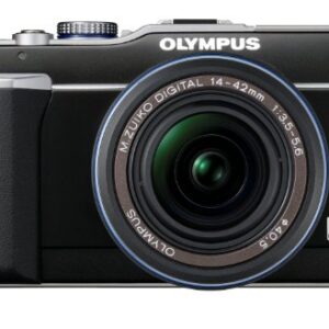 Olympus PEN E-PL1 12.3MP Live MOS Micro Four Thirds Interchangeable Lens Digital Camera with 14-42mm f/3.5-5.6 Zuiko Digital Zoom Lens & Olympus M.Zuiko Digital ED 40-150mm f/4.0-5.6 Lens (Black)