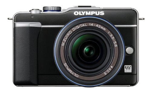 Olympus PEN E-PL1 12.3MP Live MOS Micro Four Thirds Interchangeable Lens Digital Camera with 14-42mm f/3.5-5.6 Zuiko Digital Zoom Lens & Olympus M.Zuiko Digital ED 40-150mm f/4.0-5.6 Lens (Black)