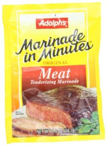 adolph original meat tenderizing marinade, 1-ounce (pack of 8)