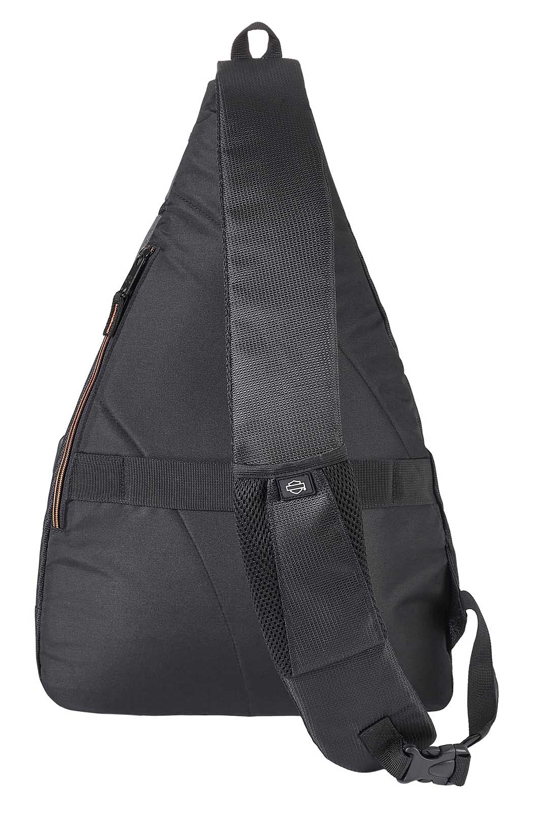 Harley-Davidson Bar & Shield Deluxe USB Travel Sling Backpack - Heather Gray