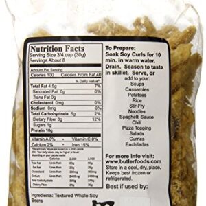 BUTLER FOODS Soy Curls, 8 OZ