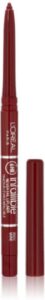 l'oréal paris colour riche never fail lip liner, red/wine, 0.009 oz.