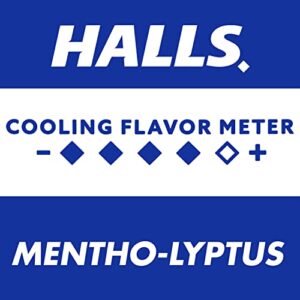 HALLS Relief Mentho-Lyptus Cough Drops, 12 Packs of 30 Drops (360 Total Drops)