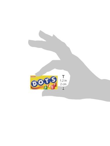 DOTS Individually Wrapped Candy - Original Gummy Candy Flavors - Cherry, Lime, Orange, Lemon & Strawberry - Gluten Free, Kosher & Peanut Free Gumdrops - Bulk 17ct Mini Dots Candy Boxes