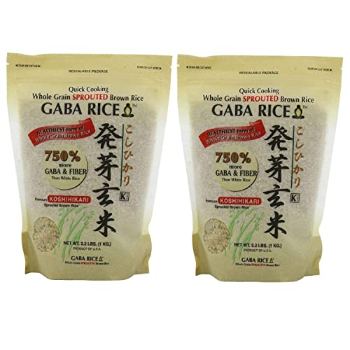 GABA - Sprouted Brown Rice 2.0kg (4.4 LB) bag