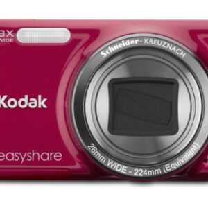 Kodak EasyShare M583 14 MP Digital Camera with 8x Optical Zoom and 3-Inch LCD - Red