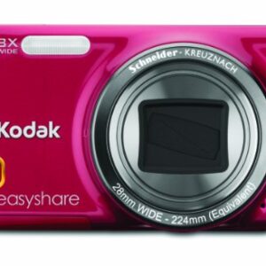 Kodak EasyShare M583 14 MP Digital Camera with 8x Optical Zoom and 3-Inch LCD - Red