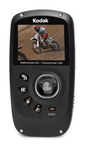 kodak playsport (zx5) hd waterproof pocket video camera - black (2nd generation)