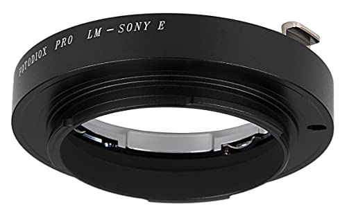 Fotodiox Pro Lens Mount Adapter - Compatible with Leica M Lens to Sony Alpha E-Mount Mirrorless Cameras