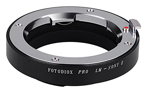 Fotodiox Pro Lens Mount Adapter - Compatible with Leica M Lens to Sony Alpha E-Mount Mirrorless Cameras