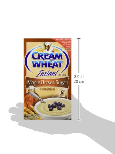 Cream of Wheat Instant Hot Cereal, Maple Brown Sugar, 12.3 Ounce