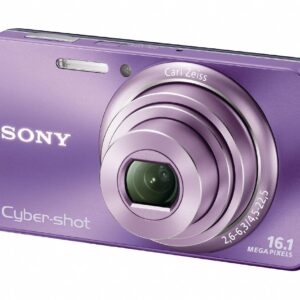 Sony Cyber-Shot DSC-W570 16.1 MP Digital Still Camera with Carl Zeiss Vario-Tessar 5x Wide-Angle Optical Zoom Lens and 2.7-inch LCD (Violet)