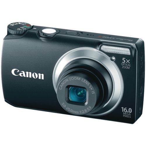 Canon Powershot A3300 16 MP Digital Camera with 5x Optical Zoom (Black) (OLD MODEL)