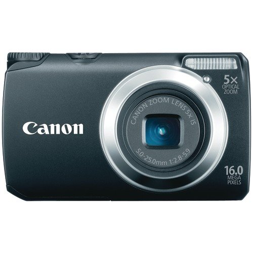 Canon Powershot A3300 16 MP Digital Camera with 5x Optical Zoom (Black) (OLD MODEL)