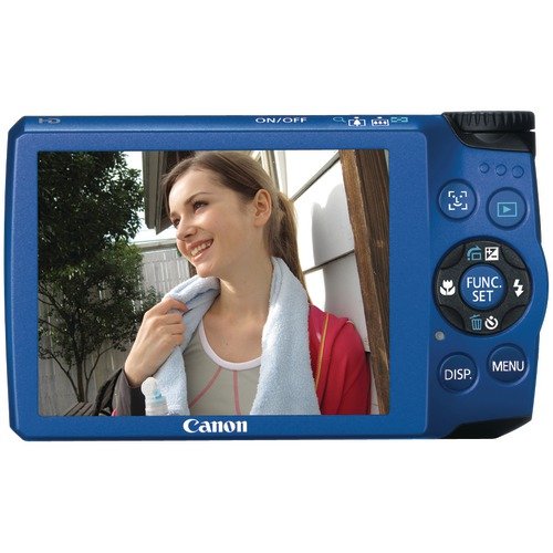 Canon Powershot A3300 16 MP Digital Camera with 5x Optical Zoom (Blue)