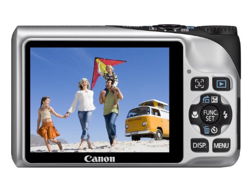 Canon Powershot A2200 14.1 MP Digital Camera with 4x Optical Zoom (Silver)