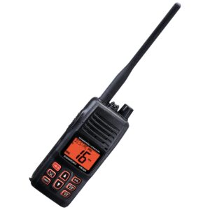 standard horizon hx400 w/sbr-29li, handheld vhf marine radio