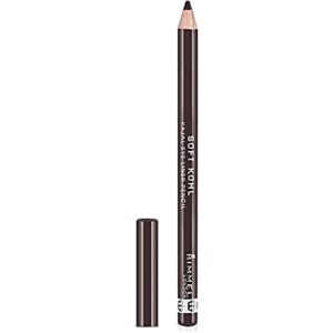 rimmel soft kohl eyeliner, sable brown, 0.04 ounce