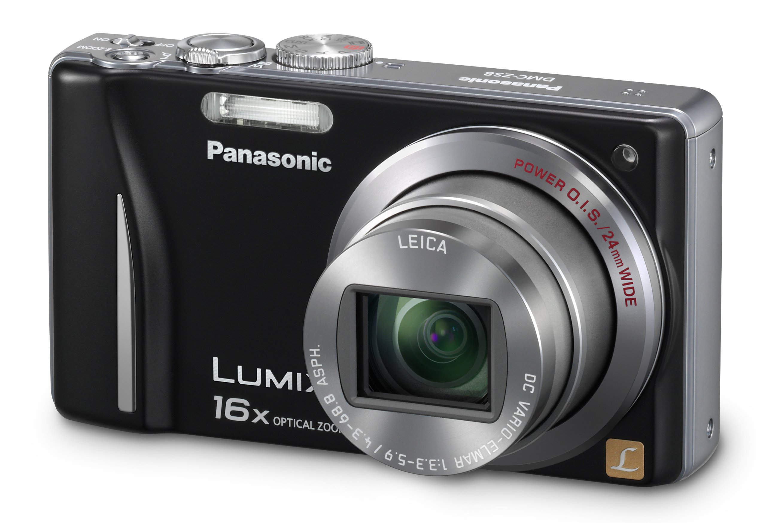 Panasonic Lumix DMC-ZS8 14.1 MP Digital Camera with 16x Wide Angle Optical Image Stabilized Zoom and 3.0-Inch LCD (Black) (OLD MODEL)