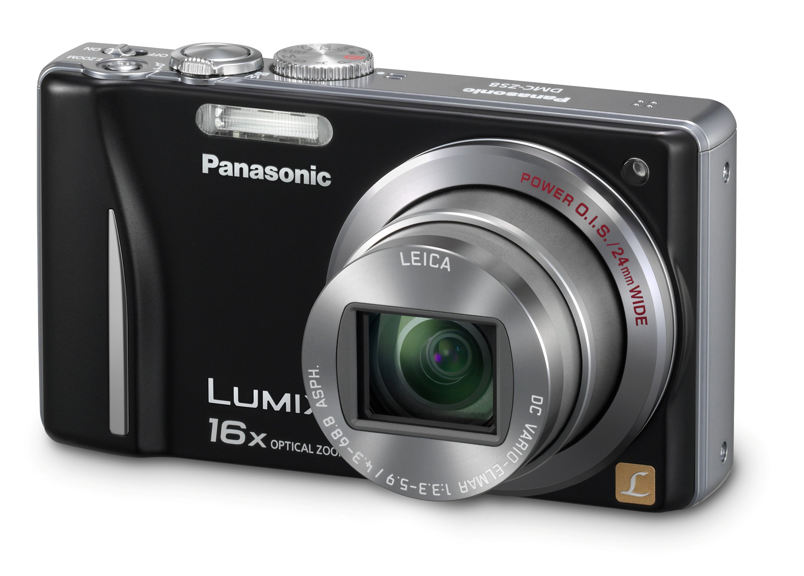 Panasonic Lumix DMC-ZS8 14.1 MP Digital Camera with 16x Wide Angle Optical Image Stabilized Zoom and 3.0-Inch LCD (Black) (OLD MODEL)