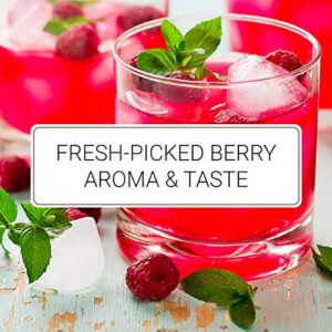 Monin - Raspberry Syrup, Sweet and Tart, Great for Cocktails and Lemonades, Gluten-Free, Non-GMO (1 Liter)