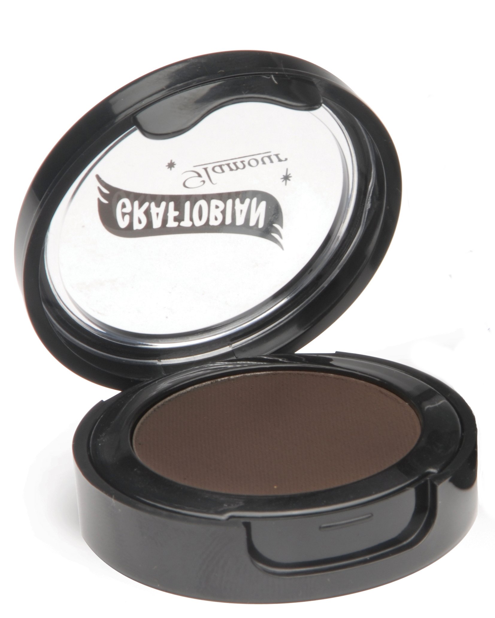 Graftobian Espresso Brown Cake Eyeliner, Long-Lasting, Water-Activated Pressed Powder, Versatile, Easy to Apply Formula, Easily Removed