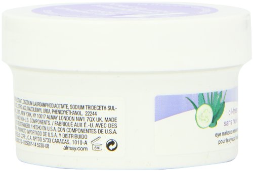 Almay Oil Free Eye Makeup Remover Pads, 15 Count in 1 box