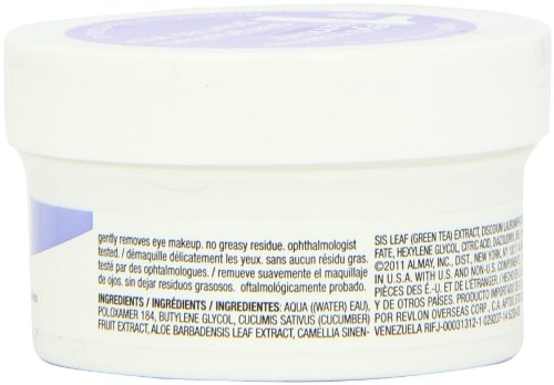 Almay Oil Free Eye Makeup Remover Pads, 15 Count in 1 box