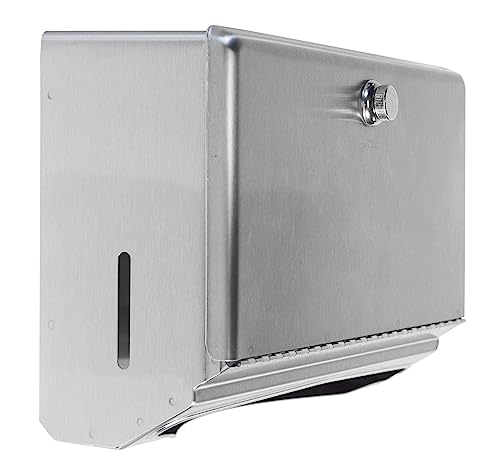 Bobrick Surface-Mounted Paper Towel Dispenser, 10.75 X 4 X 7.13, Stainless Steel