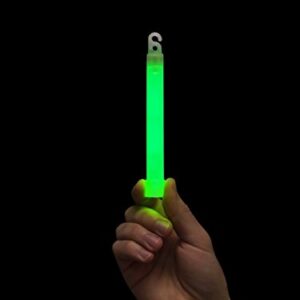 Cyalume Glow Sticks Military Grade Lightstick - Premium Green 6” SnapLight Emergency Chemical Light Stick with 12 Hour Duration , 10 Pack