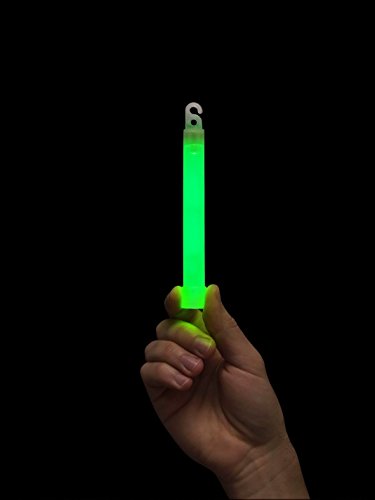 Cyalume Glow Sticks Military Grade Lightstick - Premium Green 6” SnapLight Emergency Chemical Light Stick with 12 Hour Duration , 10 Pack